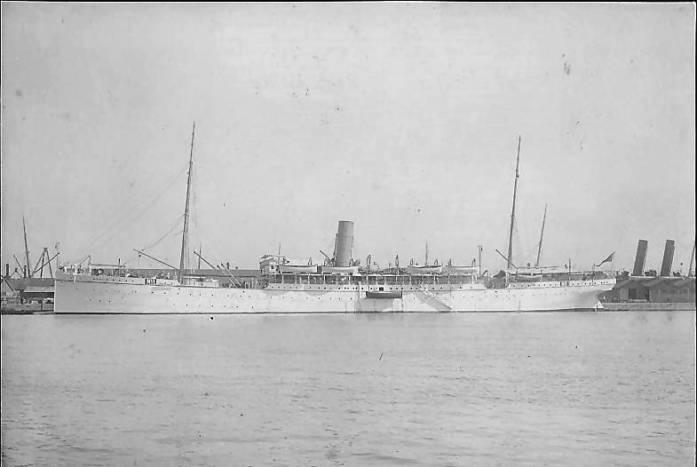 Roll of Honour - Ships - HM Troopship Nubia